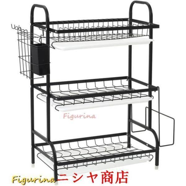 スペースを有効活用！立てて並べられるので、限られたスペースでも効率よく収納可能。【商品詳細】 サイズ：幅：約42cm 奥行：約23.5cm 高さ：約62.5cm、重量：約1.81kg便利な小物入れやまな板受けが付属しており、使い勝手の良さも...