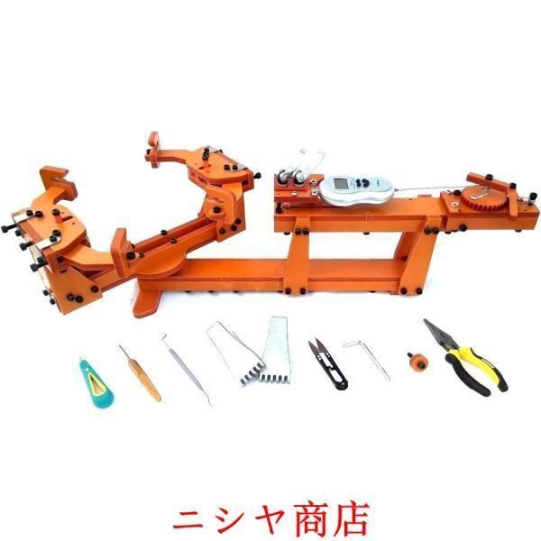 ハンドル式ガット張り機 バドミントン?テニス兼用 テーブル式 ストリングマシン 60LB バドミントン ストリングマシン 手動ストリングマシン テニスストリングマ*小さなスクラッチや衝突が発生する可能性がありますが、使用に影響しない場合は返...