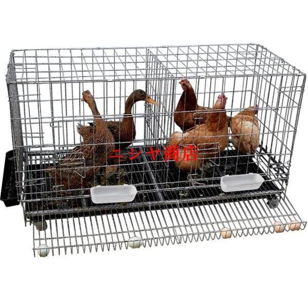 ??【広々としたスペース】：鶏小屋には、飼育されている鶏の数に応じて、複数のサイズオプションがあります。鶏小屋は木製の鶏小屋とは異なります。設置面積は小さいですが、飼育数が多く、保管も簡単で、あらゆる動きをよく観察できます。??【環境保護素...