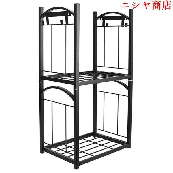 【二層式ストレージ】：従来の一層式ストレージと比較して、この棚は取り外し可能なストレージスペースを追加し、容量が大きいだけでなく、薪の量に応じて取り付けまたは取り外しを選択でき、柔軟性があります。そして便利です。【多層バッフル】：従来の一枚...