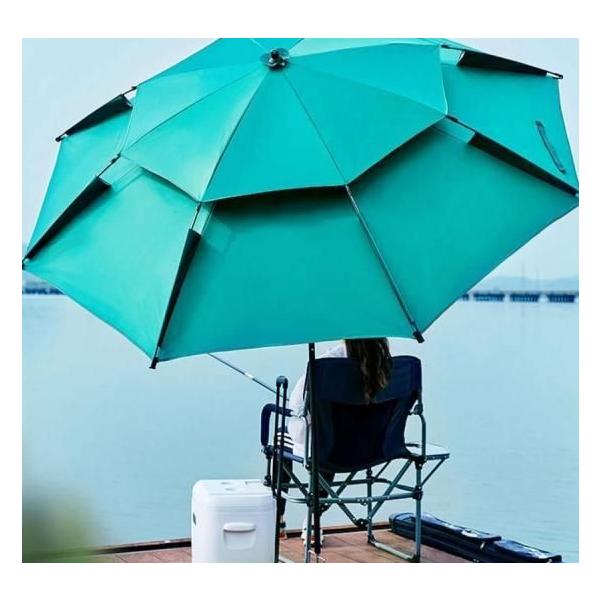 角度の360°双方向調整、アップグレードされて厚くされた傘ポール、ワンボタンプレス、調整可能な高さと角度、簡単で便利、時間と労力を節約する、オールラウンドな日焼け止め。