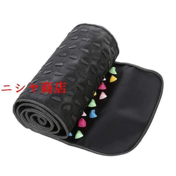 【仕様】サイズ：全長180× 幅35（cm）【健康に良い】マッサージマットはリラックスを助け、体内の臓器の機能を調整し、身体の免疫力を高めることができます。【収納＆使用簡単】使いやすい、自由なスペースは限られています。折りたたむことができ、...