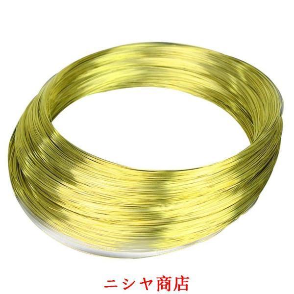 H65真鍮ワイヤー。宝飾品、装飾に適して、装飾。10メートルの長さ。クラフトアプリケーションの場合。36ヶ月未満の子供用には適していません