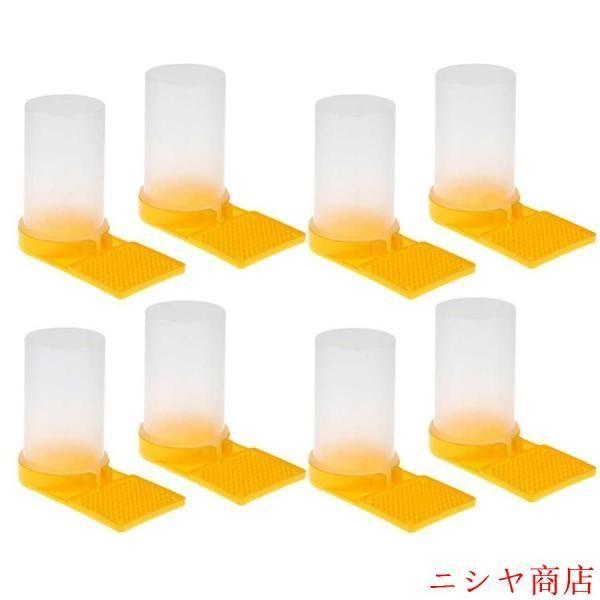 【操作が簡単】水を集めやすく、ミツバチの寿命を延ばすことができる便利な輸出タイプの蜂のツール「ウォーターフィーダー」は、特別な供給ツールで、操作が簡単です。【水を補充できます】半透明で、残水量を確認しやすく、適時補充できる点もポイントです。...