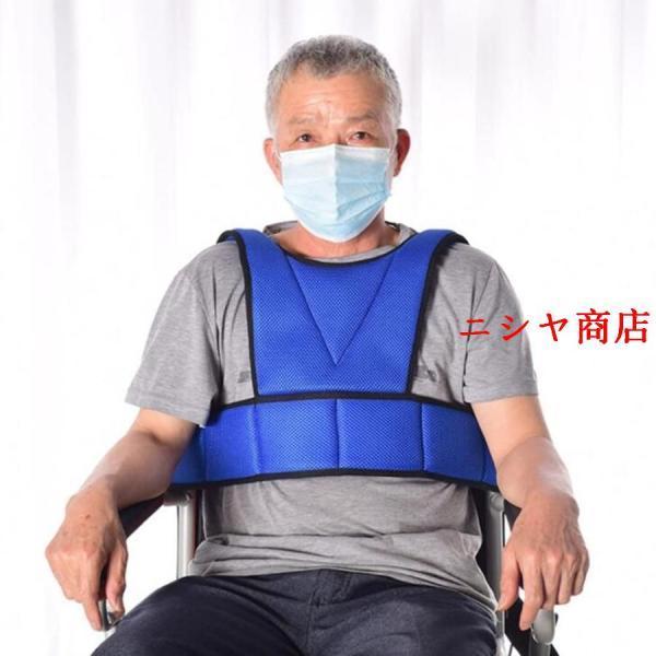 【車椅子安全ベルト】車椅子からのずり落ち、転落を防止できる車椅子用の安全ベルトです。幅広設計でしっかり体をホールドしてくれます。この車椅子ベルトを使用すると、転倒のリスクが大幅に軽減されます。【高品質の素材】表面はメッシュ素材で通気性を確保...