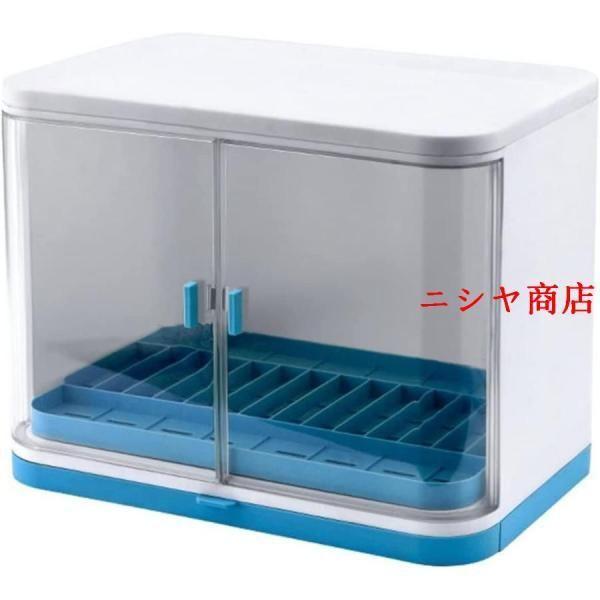 ▲ サイズ: 1層収納ボックスは38*25*29CMです。2層収納ボックスは38*25*45CMです。▲ 掃除が簡単: シンクの上に置くだけで手軽に食器の乾燥ができ、水はシンクに落ちるので衛生的で後片付けも簡単です。▲ 材質: 材質は丈夫で...