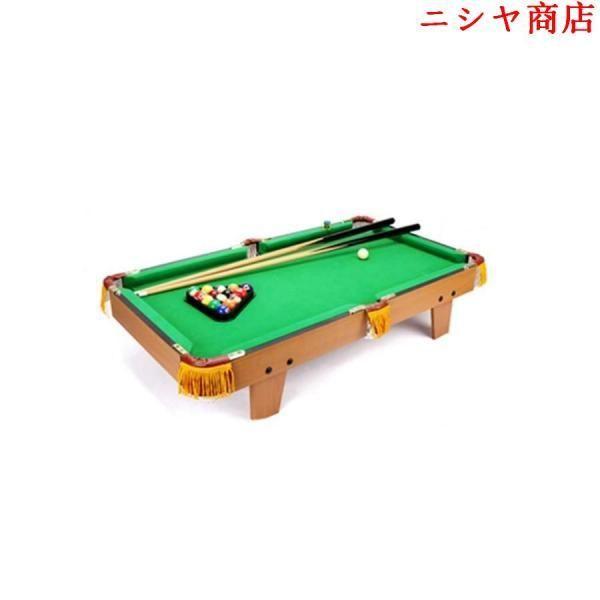 小型でポータブル-このポータブルミニチュアビリヤード台セットは理想的な省スペースサイズであり、子供のプレイルームや家族の部屋の床など、フルサイズのビリヤード台のスペースがない場所に最適です。ショットの練習：デスクで、自宅で、またはバートップ...