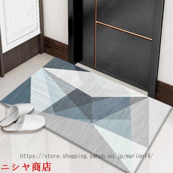 品質と実用の集大成。◆優れた材質：高品質な表面材質として、丈夫で耐候性が高いな玄関マットです。頻に踏むや擦りでも模様が変形しにくい。◆ズレないバッキング：裏面には環境にやさしいゴムで作られて、防滑性や耐久性もよく、簡単にズレません。 転倒防...