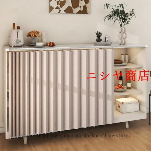 素材： ポリエステル カフェカーテン*1枚入り【可愛い＆模様替え】 レース生地が薄くて涼しくて軽い。大人おしゃれな雰囲気で可愛らしい。 お部屋を華やかな雰囲気に仕上がれます。目隠しには良いドレープ感があります。  模様替えの強い味方：カーテ...