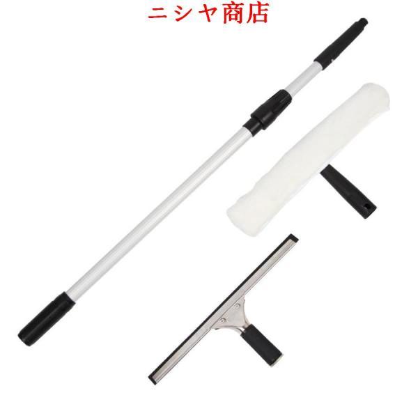 1.ポールの長さ最長3.6m2.高い所のお掃除に！3.クモの巣をからめ取る?超極細繊維のマイクロファイバーで汚れを取る力は抜群！ 掃除用品 便利品4.【取付】ハンドルとブラシヘッドの両方にも便利な取り付けのように設計しております。繋ぎ目のと...