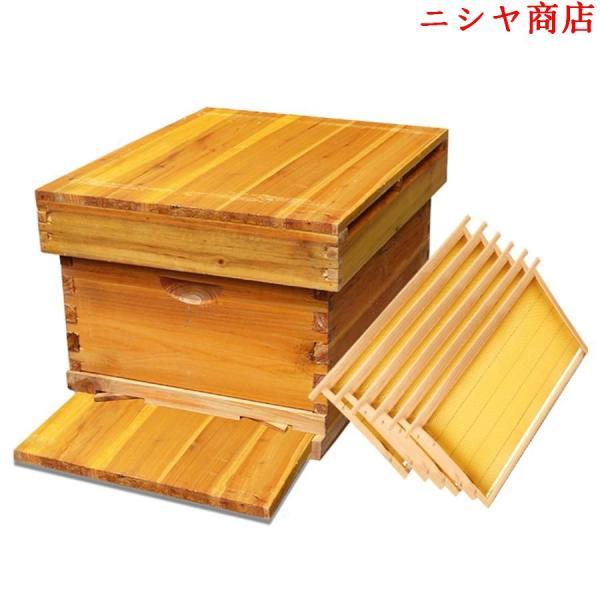 【理想的なツール】養蜂は芸術であり、デラックスビーハイブスターターキットは、養蜂家が最初の蜂のコロニーを始めるための最高の方法です。これにより、ハチミツの採集が楽しくなり、初心者や上級の養蜂家にとって簡単になります。【養蜂製品】養蜂箱網の設...