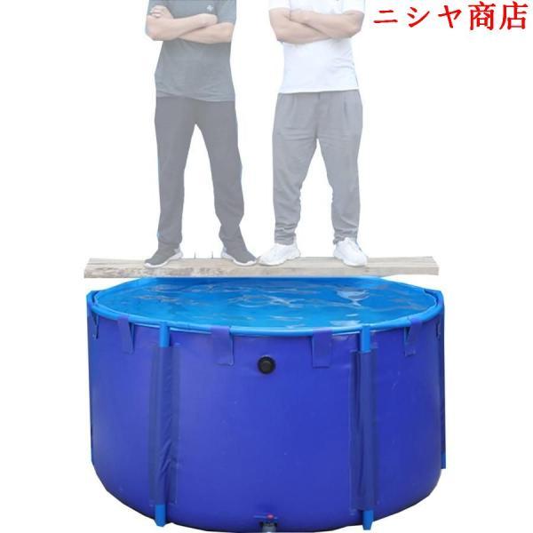 厚くなった PVC：ターポリンは濃厚で作られています PVC コーティングされた防水布、アンチエイジング、アンチスタティック、日焼け止め、アンチテア、折りたたみ、耐久性があります。簡単に設置できます：魚の池にはステンレス鋼のブラケットがあり...