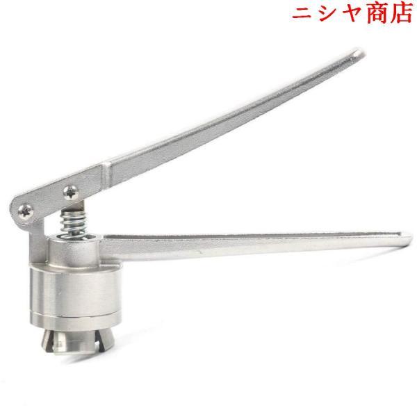 適用したポトル口径：15mm適用したキャップ材質：純アルミニウムキャップすべての部品は304ステンレススチール製で、精密加工されています。衛生かつ安全で、GMPの要件を満たす。長いハンドルの設計はより省力の効果を達成します。