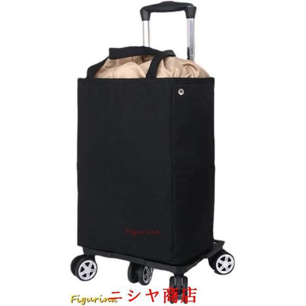 【折りたたみ式でポータブル】：買い物カート使用しないときはコンパクトに収納できるよう、簡単に半分に折りたためます。車のトランク、ベッドの下、クローゼットまたはガレージに保管します。【用途】：折り畳み式の持ち運び用ショッピングバッグだけでなく...