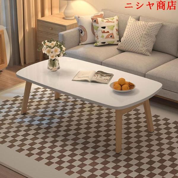 【商品仕様】サイズ：(W)幅80×(D)奥行50×(H)高さ45cm　 折りたたみ時の厚み約10cm　天板厚：約18mm【ワンタッチで折りたたみ可能】使わない時はソファやベッドの下に、または家具の隙間に収納することができます。ちょっと移動し...