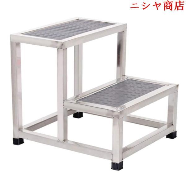 多目的：ベッドルーム、バスルーム、キッチン、リビングルームでの使用のためのトイレトレーニングに最適のステップスツール、ヘビーデューティ：品質のステンレス鋼から作られ、それは腐食や錆に耐性があります。150キロまでの負荷容量（330ポンド）。...