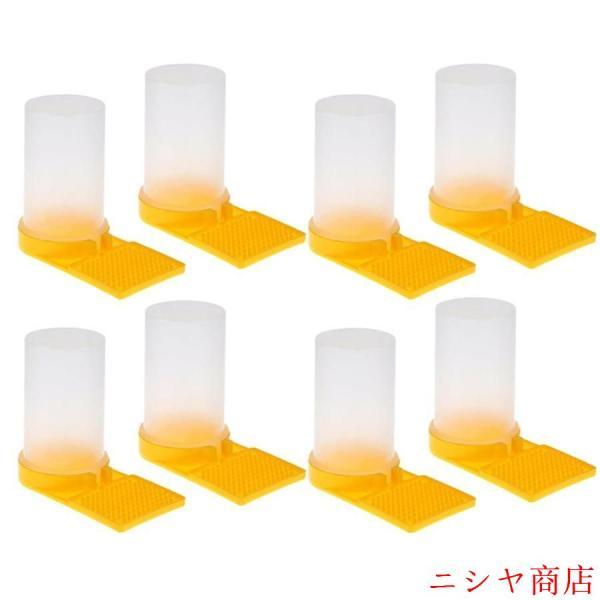 【操作が簡単】水を集めやすく、ミツバチの寿命を延ばすことができる便利な輸出タイプの蜂のツール「ウォーターフィーダー」は、特別な供給ツールで、操作が簡単です。【水を補充できます】半透明で、残水量を確認しやすく、適時補充できる点もポイントです。...
