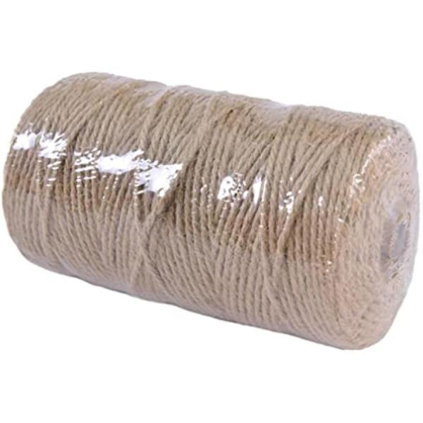 1.【エコ麻紐】環境に優しくて非毒性であって分解できる麻を採用して作られた麻ひもは、100％品質合格で再利用も可能です。環境に無害のジュートのロープです。2.【耐用＆実用】1-6mm編みの麻縄は普通の紐と比べて、さらに丈夫で強靱性があります...