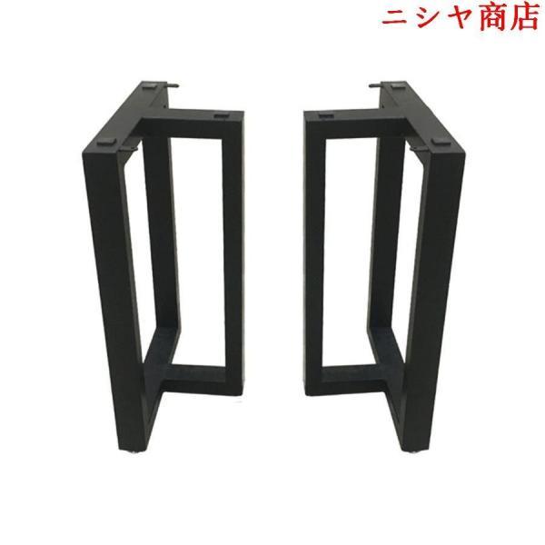 テーブルの脚は太い鋼管でできており、表面は高温ベーキングワニス加工を採用し、シームレスに溶接され、丈夫でしっかりしており、揺れません。2本のテーブル脚は約600kgの荷重に耐えます。お好きな木材で簡単DIY: お好みの天板にビス止めするだけ...