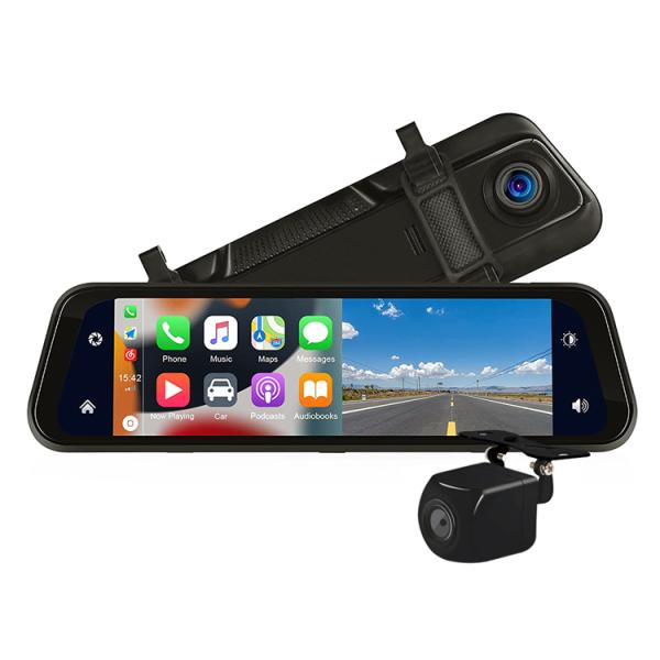タッチスクリーンで直感的に操作できる9.66インチの大型モニターを搭載した、12V車専用のミラー型ドライブレコーダーです。暗闇に強い高感度カメラにより夜間でも鮮明な録画が可能。付属のバックカメラを接続すれば、後方の映像も同時に記録できます。...