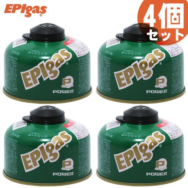 | 商品詳細商品名:110パワーカートリッジ【4個セット】メーカー:EPIgas品番:G-7013JAN:4945244222329総重量:185g内容量:100g缶重量:85g使用最低気温:-10℃推奨使用時期:秋〜春　通年使用も可能価格...