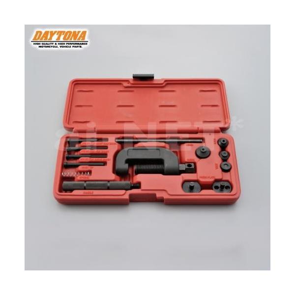 | 商品詳細商品名：チェーンカッター&amp;カシメツール対応サイズ：415/420/425/428/520/525/530/630メーカー：DAYTONA/デイトナ品番：94273JAN：4909449491195価格(税込)：￥9,80...