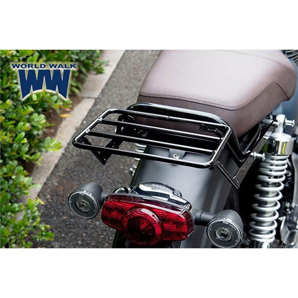 ｜適合車種HONDA GB350 2021年式 型式：2BL-NC59｜商品詳細商品名：GB350用リアキャリアメーカー名：WW/ワールドウォーク品番：wca-55JAN：4580007466482カラー：ブラック付属品：キャリア本体　専用...