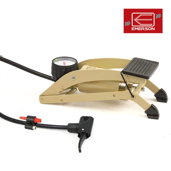 | 商品詳細メーカー：ニューレイトン商品名：エマーソン サイクオ フットポンプ シングル 踏みマッチョＸクロス品番：EM-554SBJAN：4975960121415カラー：サンドベージュ本体サイズ：幅250mm 高さ80mm 奥行き90m...