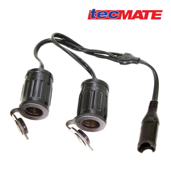 | 商品詳細商品名：Y-スプリッターケーブルメーカー：テックメイト品番：O-26JAN：5425006142571仕様：2x 〓21mm 自動ソケット(内部ロックスロット付き)と2 x 自動車用プラグスタイルUSB充電器またはGPSアダプタ...