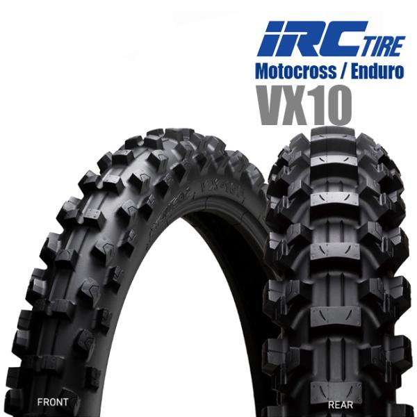 | 商品詳細メーカー：IRCパターン：VX10 60/100-10 10inchタイプ：チューブタイプサイズ：VX10 60/100-10仕様：速度記号/荷重表示：33J| おすすめポイントソフト〜ミディアム路面をワイドにカバーする、小排気...