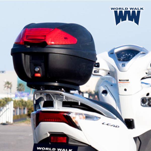 ｜適合車種HONDA リード125型式：EBJ-JF45　2BJ-JF45　8BJ-JK12年式：2013〜2023年式｜商品詳細商品名：リード125 リアボックス装着用アタッチメント30Lボックスセットメーカー名：WW/ワールドウォーク品...