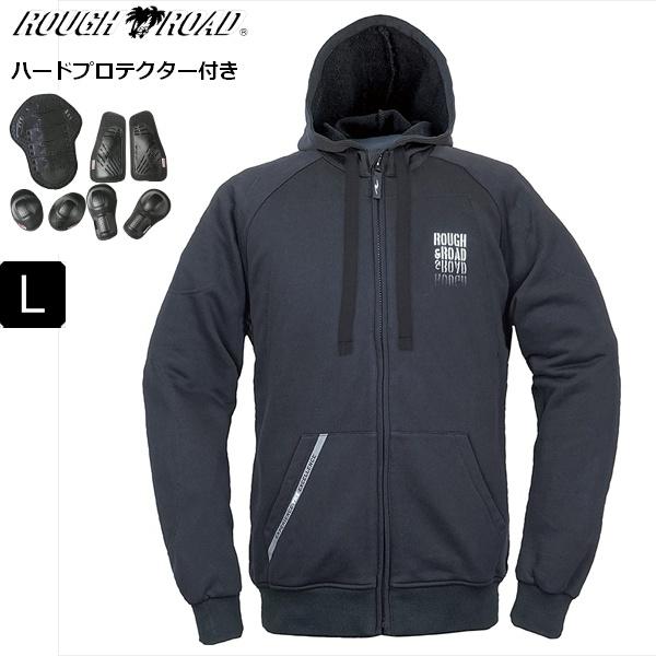 カラー: ブラックフリップサイズ: L| 商品詳細メーカー: ラフ&amp;ロード/Rough and Road商品名: ラフライドZIPパーカーハードパッドセット品番:RR1003HPBK-FL3メーカー定価: 1,7000円(税別)MA...