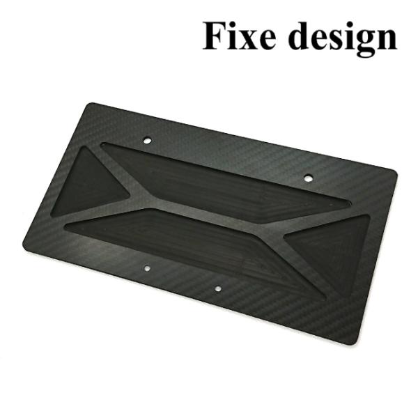 ｜商品詳細メーカー：Fixe design（フィックスデザイン）商品名：CFRP ライセンスプレートベース トラペゾイド バックサイドポケット型番：FDLP206JAN：4580720140256規格：125cc以上（250cc〜）サイズ：...