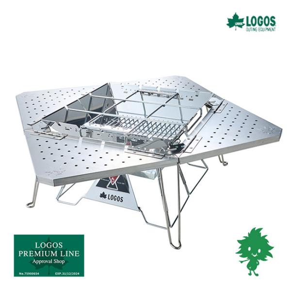 | 商品詳細商品名：2WAY囲炉裏タフテーブルメーカー名：LOGOS/ロゴス品番：81064132JAN：4981325601997総重量：（約）3.8kgサイズ：［囲炉裏状態］（約）幅65×奥行65×高さ25cm［テーブル状態］（約）幅4...