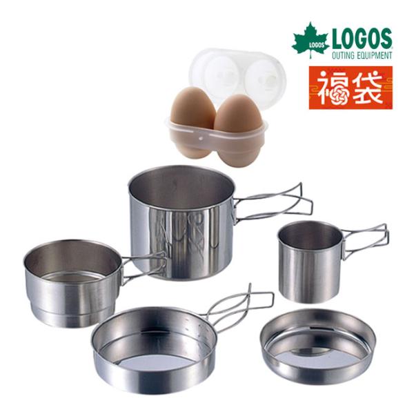 クッカーエッグホルダーセット| 商品詳細(1)商品名：ツーリングクッカーセットメーカー名：LOGOS/ロゴス品番：81280300JAN：4981325014728総重量：（約）500gサイズ/容量：［ポット大］（約）直径12cm/（約）1...