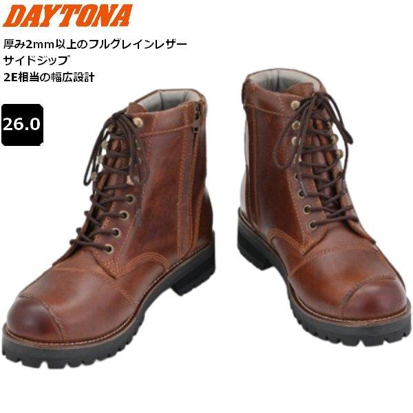 | 商品詳細メーカー: デイトナ/DAYTONA商品名: DS-001 ダービーライドブーツ 品番:37877メーカー定価: 22,000円(税別)カラー:ブラウンサイズ:26.0cm●MaxFritzの佐藤氏が監修。4ホール、4フックのレ...