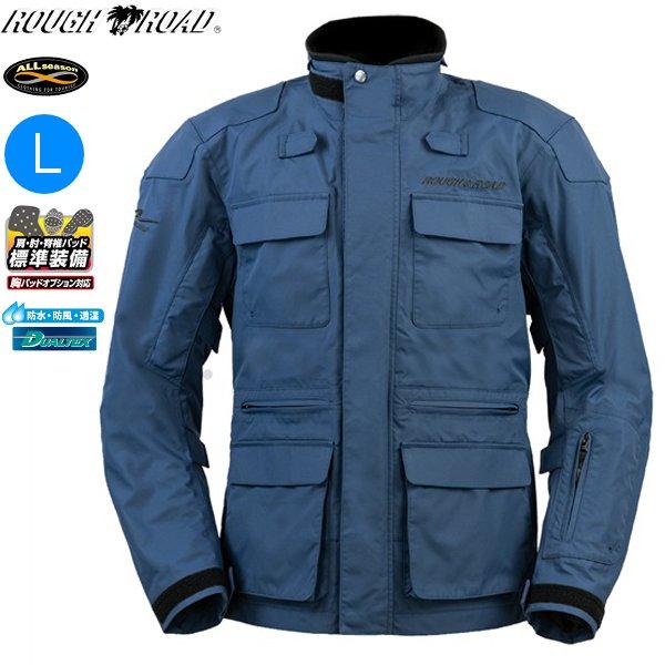 | 商品詳細メーカー: ラフ&amp;ロード/Rough and Road商品名: RR7256 デュアルテックストレックジャケット品番:RR7256BL-GY3メーカー定価: 23,000円(税別)COLOR：ブルーグレーLサイズMATE...