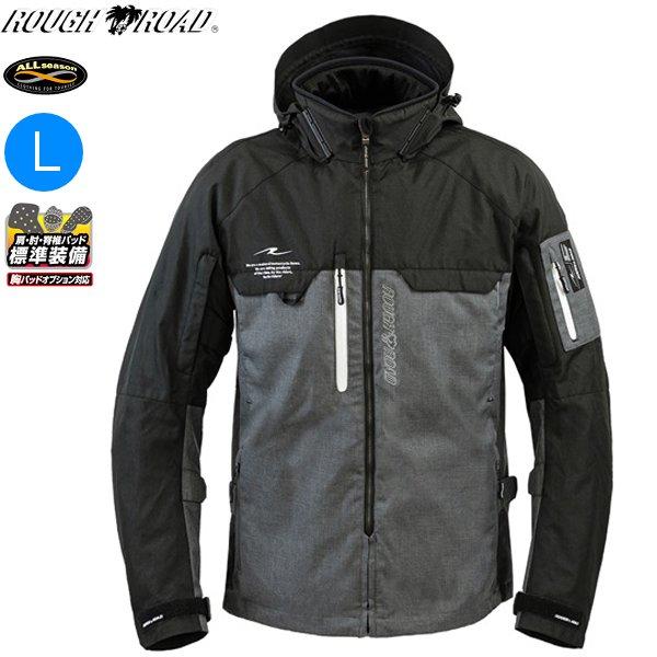 | 商品詳細メーカー: ラフ&amp;ロード/Rough and Road商品名: RR7259 エアベントラフパーカー品番:RR7259BK/GM4メーカー定価: 25,500円(税別)COLOR：ブラック×ガンメタLサイズMATERIA...