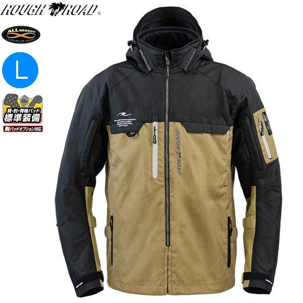 | 商品詳細メーカー: ラフ&amp;ロード/Rough and Road商品名: RR7259 エアベントラフパーカー品番:RR7259BK/KK3メーカー定価: 25,500円(税別)COLOR：ブラック×カーキLサイズMATERIAL...