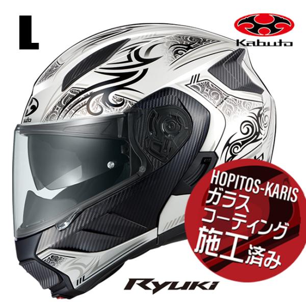 ｜商品詳細商品名：RYUKI NOTRAメーカー：OGK KABUTO/オージーケーカブトJAN：4966094644772カラー：パールホワイトブラック サイズ：LPSマークの種類：PSC届出事業者名：株式会社オージーケーカブト規格：SG...