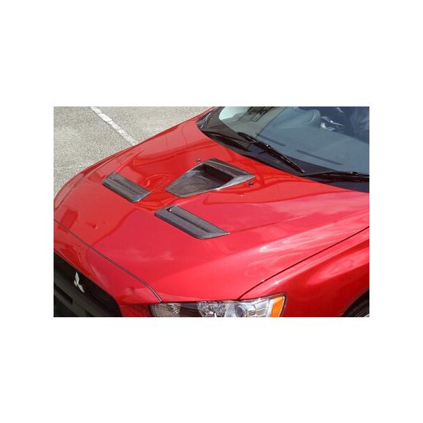 車種：ランエボ ランサー型式：CZ4A年式：2007/10〜2015/09グレード：エボリューションX素材：カーボン特記事項：【注意】こちらの商品は個人のお客様でもご注文は可能ですが、法人様住所のみお届け可能です。配送先入力欄より法人様の『...