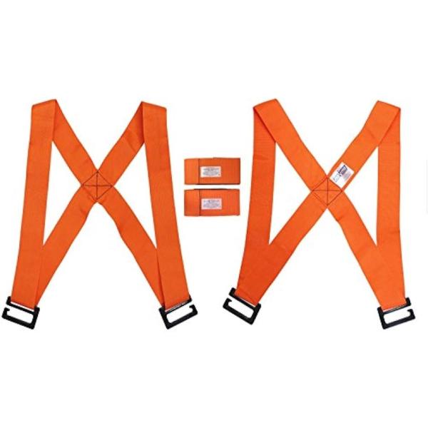 「重たい物も楽々作業」大きな家具を簡単に運べる運搬ベルトです。男性はもちろん女性でも、簡単に冷蔵庫、洗濯機、テレビ、室外機、ピアノなどの重たい物を運ぶことができ腰・背中・腕の負担を軽くします。「長さ調整可能」運搬ベルトと補助ベルトがセットに...