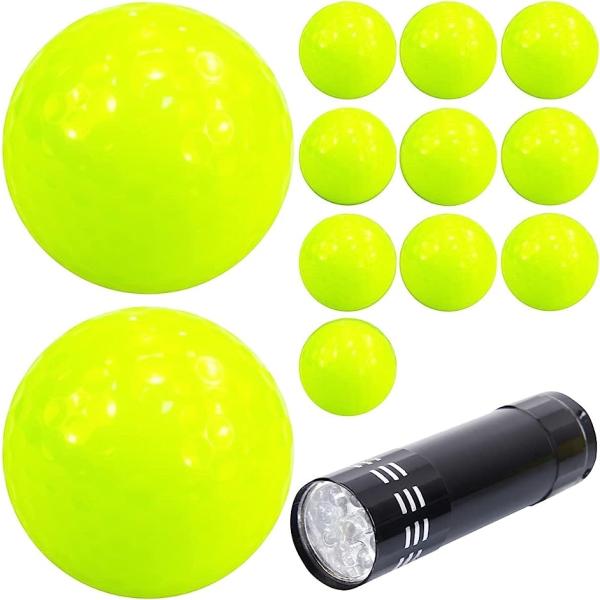 バリエーションコード : 2B20T62HD0・「光るゴルフボール」ナイターゴルフにピッタリの蛍光ゴルフボールです。暗くてボールを探すのに一苦労するナイトゴルフでも、ボールが光るからすぐに見つけることができます。ボールの紛失が減り、節約にも...