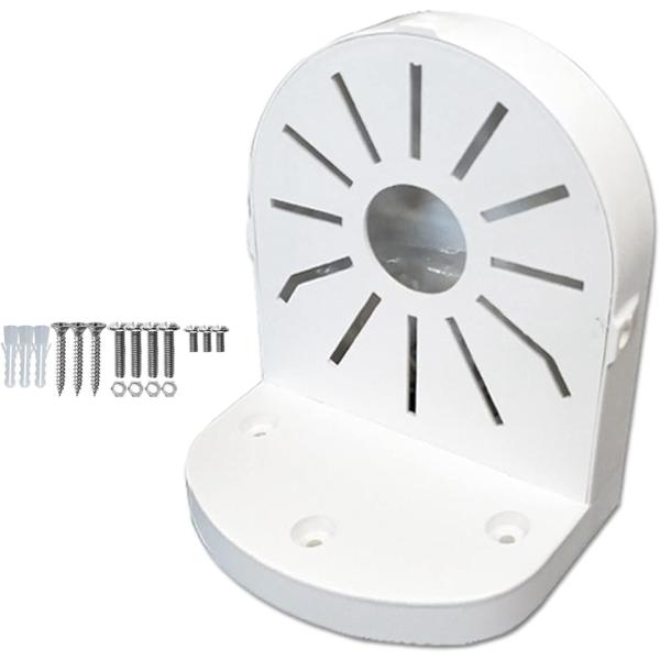 ・ドーム型防犯カメラの取り付け器具です。CCTV防犯カメラをこのマウントで設置し360℃の防犯監視環境を構築し家庭や会社の安全性向上に役立ちます。・ABSプラスチック製で防水性、高い耐久性があり屋外にも設置可能です。駐車場、庭、ビル外壁等、...