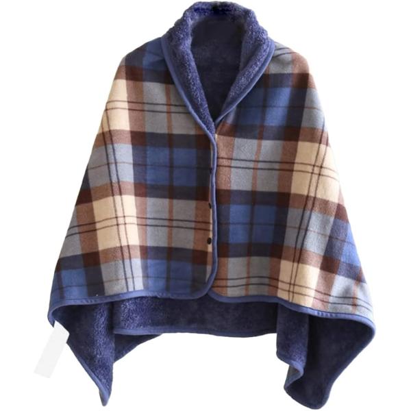 バリエーションコード : 2B20RFQ5TVご自宅ではもちろん、オフィス、アウトドアなど様々なシーンで活躍する4wayブランケットです。4つのボタン付き、首周りに巻けば肩掛けに、腰回りに巻けば巻きスカートに、ひざ掛けに、ブランケットとして...