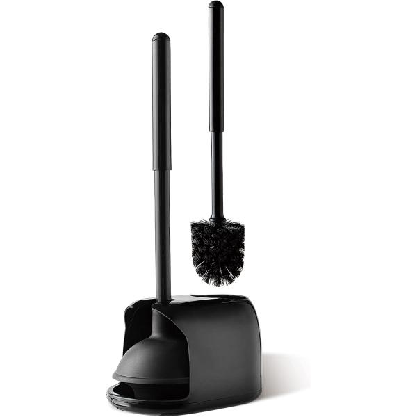 ・「コンパクトで便利な収納」: 2 in 1トイレブラシとラバーカップの2点がセットになっていて、収納ケースがついているので収納が簡単で、床を清潔に乾燥させず、キレイに便器の横に収納できます。コンパクトなデザインで、浴室のスペースを無駄にし...