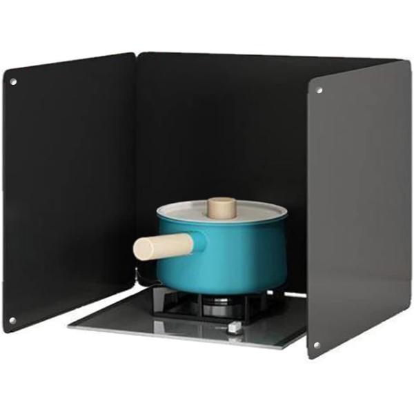 バリエーションコード : 2B2J86T330・揚げ物や炒め物など、調理時の油はね・飛び散りをガードするレンジガードです。・立てるだけで簡単に設置、不使用時は折りたたんで収納可能です。・汚れが目立ちにくいブラックカラーですが、汚れたら洗って...