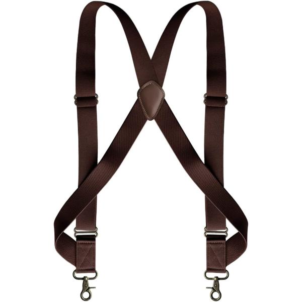 バリエーションコード : 2B250FLK28背中でX字に交差してホールドし、サイド2点でズボンを留めるホルスター型サスペンダー。ズボンのベルトループにひっかけて使用するカラビナ留具タイプです。＊ベルトループのないズボンにはご使用いただけま...