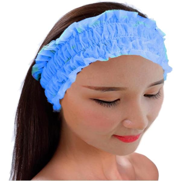バリエーションコード : 2B2583OG4W・使い捨てヘアバンド100個セットです。ホワイト・ブラック・ブルーの3色からお選びください。・フリーサイズ：伸縮性が有り、様々なサイズの頭にぴったりフィット。・不織布：軽量で柔らかく 付け心地＊...