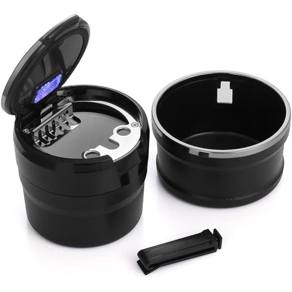 バリエーションコード : 2B6LPYHSG6蓋を開けると、ブルーのLEDが点灯し、暗い車内にも映えます。・煙草を置き易く吸い殻を入れ易いデザイン。・ドリンクホルダーにピッタリと収まるサイズで、走行中の揺れにも安心です。・内装を邪魔しない、...